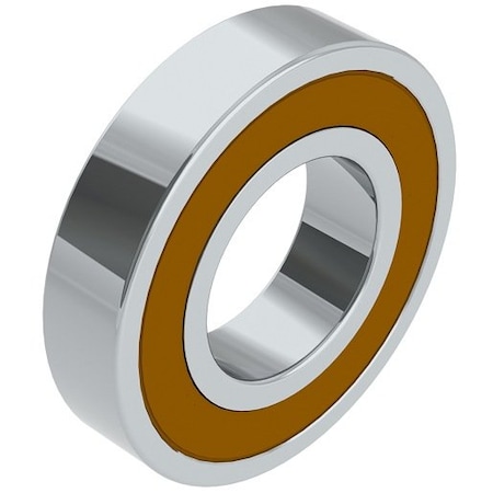 Nachi Single Row Ball Bearing; 1/2 in. Bore; 1-1/8 in. Outside Diameter ...