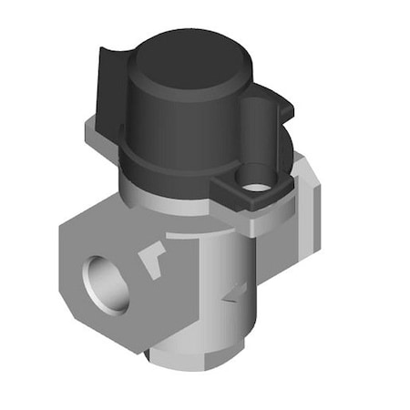 Smc Relief Valve, 3/8 in. FNPT Port, 3 Port, 3 Way, 2 Position VHS30 ...