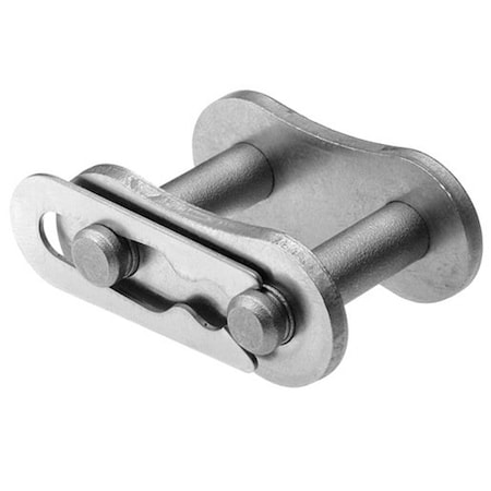 Tsubaki Chain Link, 60 Chain Size, Spring Clip, 3/4 in. Chain Pitch ...