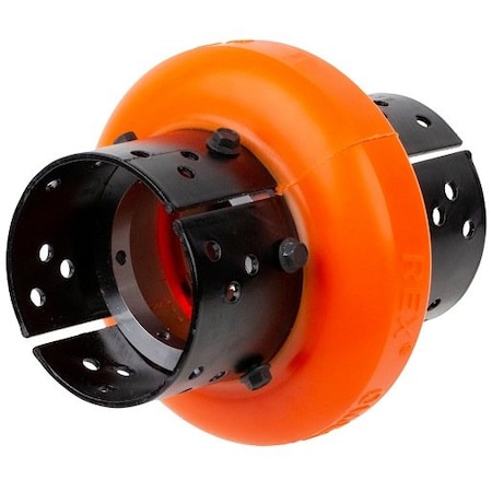 Rexnord 4 in. Outside Diameter, Elastomeric Coupling Type, Spacer ...