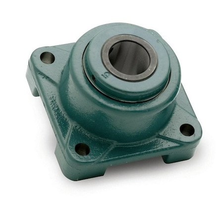 Dodge Industrial F4B-E-304R Type E-Xtra Flange Bearing, 4-Bolt Base ...