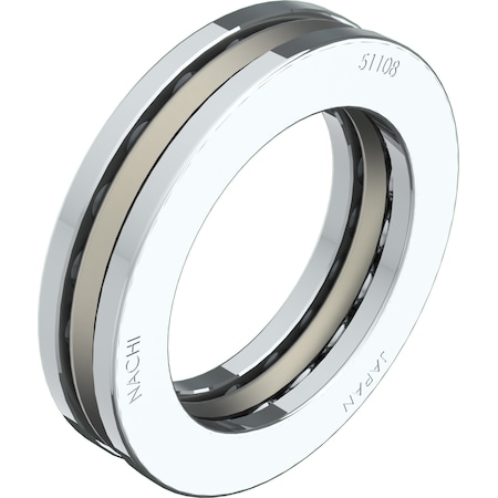 Nachi 51100 Thrust Ball Bearing, 51103 51103 | Zoro