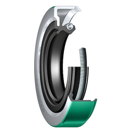 Skf NBR, double lip, oil seal, Helix-BI-DIR from air side, 13990 | Zoro