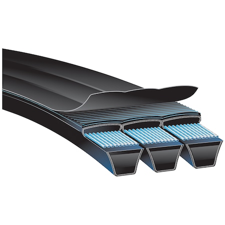 Gates V-Belt, 2540 mm Outside Length, 36 mm Top Width, 12 mm Thickness ...