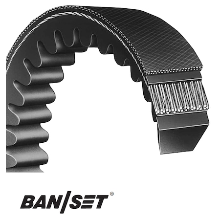 Bando BX29 Cogged, Classical V-Belt, 32 in Outside Length, 21/32 in Top ...