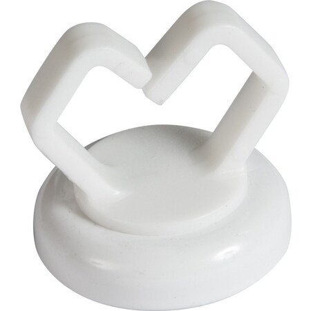 Mag Daddy Magnetic Fasteners, 1/2" Magnetic Cable Holder: White 62401 ...