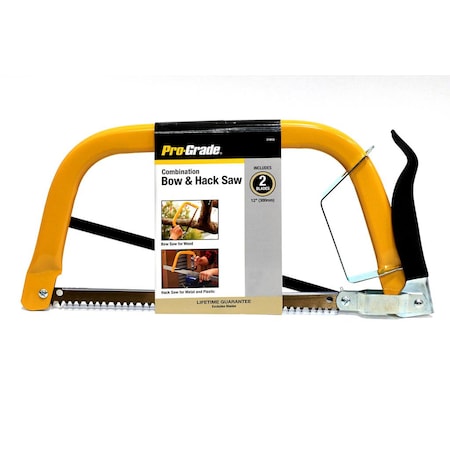 Pro-Grade Tools Combination Bow Saw & Hacksaw 31913 | Zoro