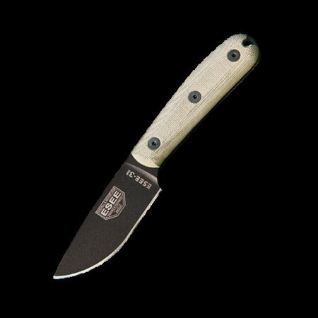 Esee Knives ESEE Knives - ESEE-3, Plain Edge, Traditional Handle, Kydex ...