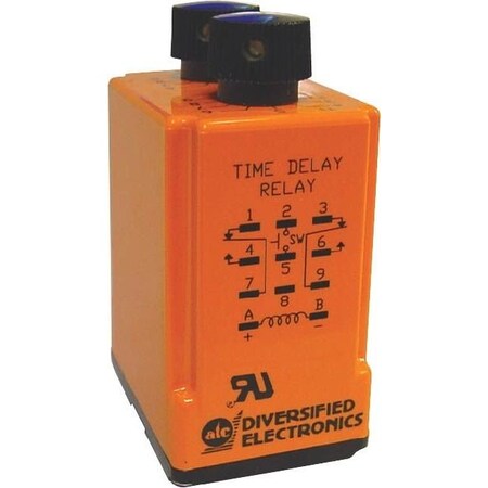 Diversified TDJ Series On-Delay/Off-Delay Relay Output TDJ-120-A-K-A ...
