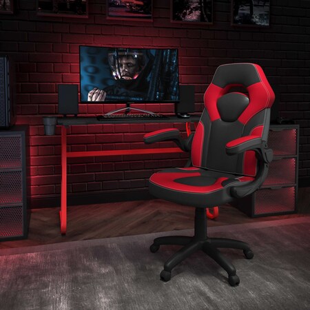 Flash Furniture Red Gaming Desk and Chair Set BLN-X10RSG1030-RD-GG | Zoro