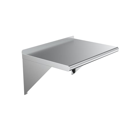 Amgood 18 in. x 24 in. Stainless Steel Wall Shelf AMG WS-1824 | Zoro