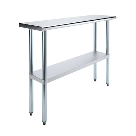 Amgood 14 in. x 48 in. Stainless Steel Table AMG WT-1448 | Zoro