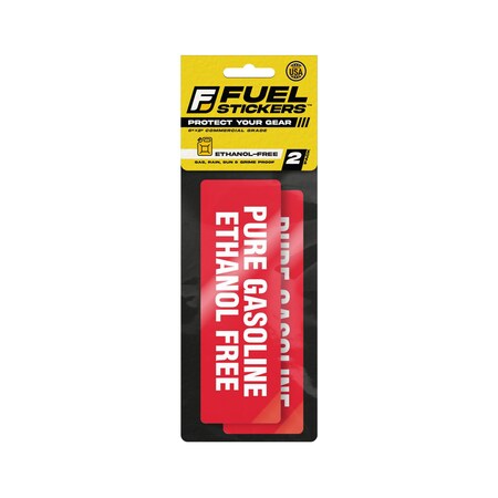 Fuel Stickers Ethanol Free Sticker, No Ethanol: Fuel Can & Outdoor ...