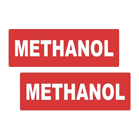 Fuel Stickers Methanol Sticker: Fuel Identification Label, Heavy Duty ...