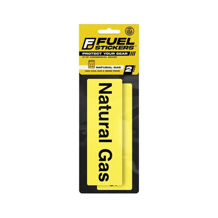 Fuel Stickers Natural Gas Label, Natural Gas Sticker: For Pipe, Tank ...