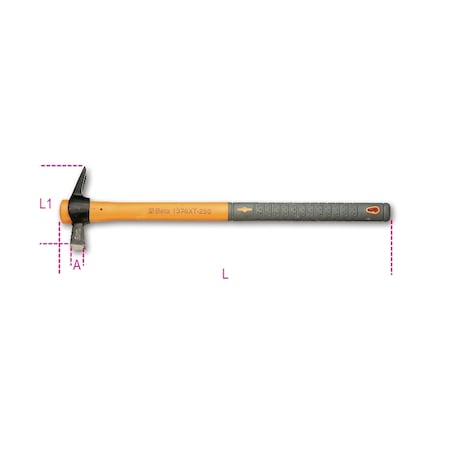 Beta Claw Hammer Plastic Shaft, 300mm 13760530 | Zoro