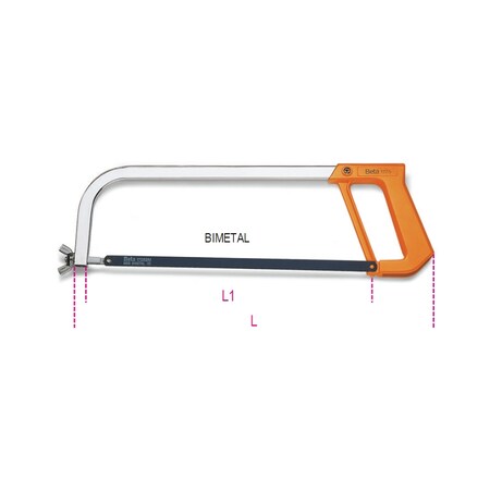 Beta Hacksaw Frame 17250001 | Zoro