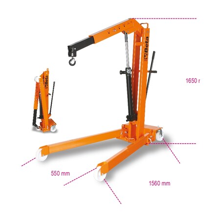 Beta Folding Hydraulic Crane 30250001 | Zoro