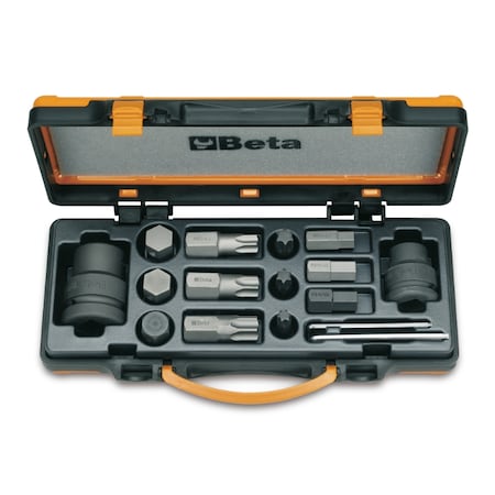 Beta Impact Bit and Accessories Set, 16 pcs. 7270900 | Zoro