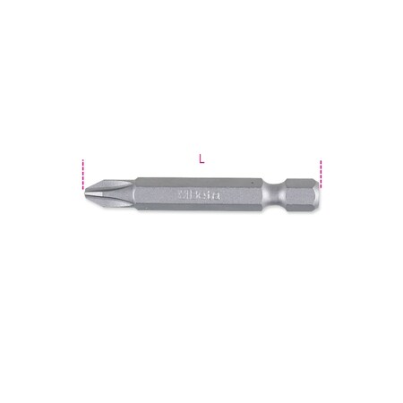 Beta Cross Head Screwdriver Bit, PH1 8620200 | Zoro