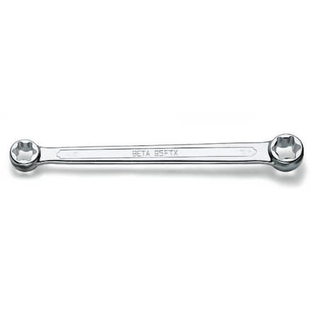 Beta 95FTX E6 x E8 Double-Ended Straight Wrench, for Torx Head Screws ...