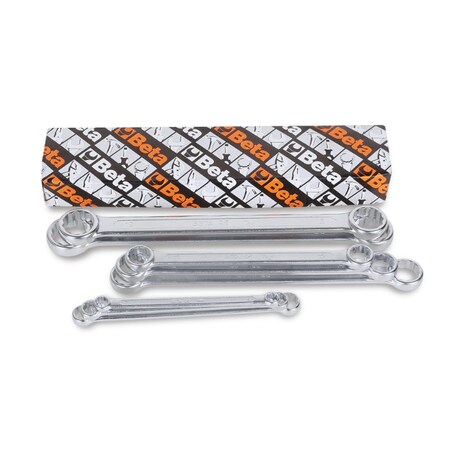Beta Flat Ring Wrench Set, 8 pcs. 950177 | Zoro