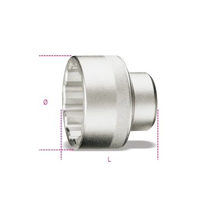 Beta Socket for Locking Hub Nut 9700010 | Zoro