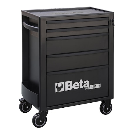 Beta Tool Cabinet, 5 Drawer, Black, Sheet Metal, 29 in W x 17-1/2 in D ...