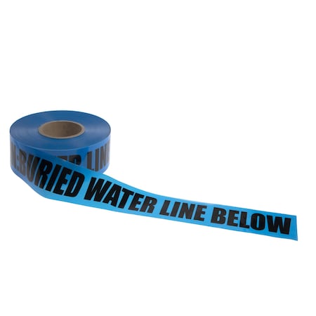 Black Swan Non-Detectable Marking Tape, Blue, Water Line 3" X 1000Ft ...