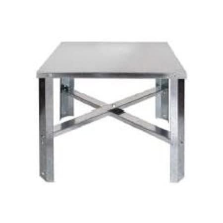 BLACK SWAN MFG. CO. Water Heater Stand 24" X 24" X 18" (17630) | Zoro