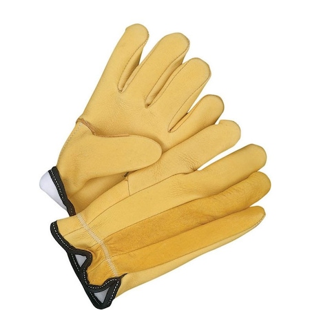 Bdg Premium Grain Deerskin Driver w/Elastic Cuff, Shrink Wrapped, Size ...