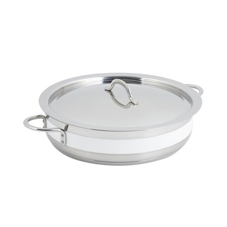 Bon Chef Classic Country French 6Qt Pot W/Cover Ind Btm 12 3/8" Dia X 3 ...