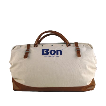 Bon Tool Tool Bag, Natural, Canvas, 1 Pockets 11-125 | Zoro