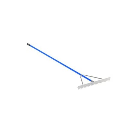 Bon Tool Asphalt Lute Rake, Aluminum 36", 8 Foot Aluminum Handle 22-236 ...