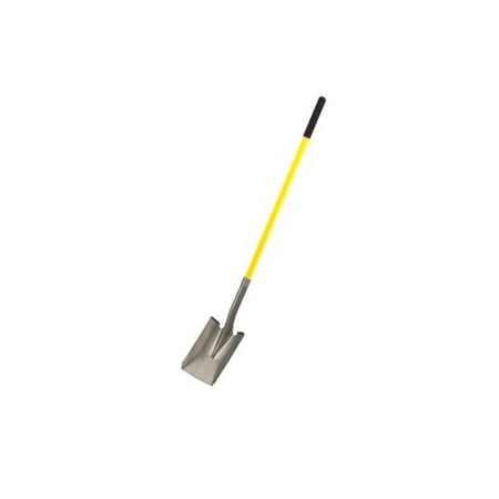 Bon Tool Shovel, Squareuare Point Closed Back 48" Stfiberglass Handle ...