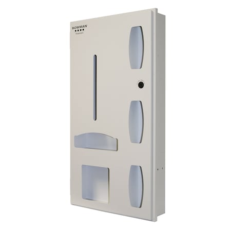 Bowman Dispensers Semi-Recessed PPE Dispensing System - Space Saver ...