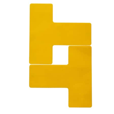 Brady ToughStripe Max Floor Marking Tape 3 in W x 8 in H Vinyl Yellow T ...