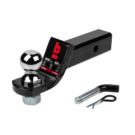 Brok Starter Kit 2" Drop, 2" Shank, 2" Ball, Pin Clip 15968 | Zoro