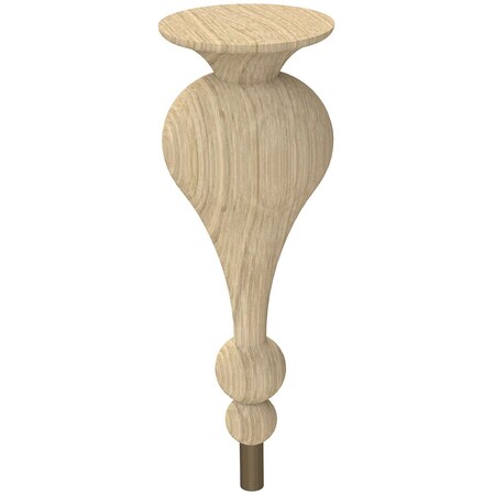 Designs Of Distinction 18" Tipt Toe Bun Foot and 2" Warm Bronze Ferrule ...
