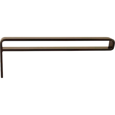 Designs Of Distinction 12" Truss Strap, Flat Black 01651250WR1 | Zoro