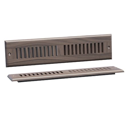 Designs Of Distinction Large Self Rimming Toe Kick Vent - Walnut ...