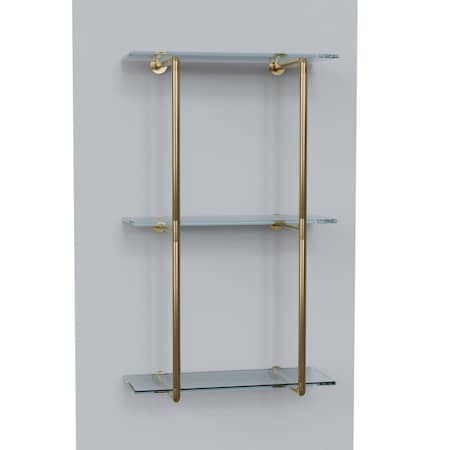 Designs Of Distinction Contemporary Flush Bistro Shelf Kit - 3 Shelves ...
