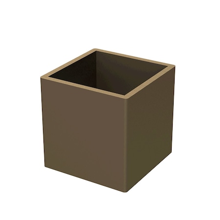 Designs Of Distinction 1" x 1" Square Ferrule - Warm Bronze ...