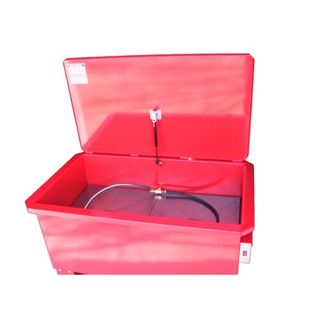 Build-All Parts Washer, 60-Gal Rinse Tank for Solvents, Recirculating ...