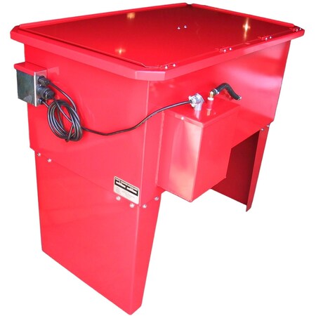 Build-All Parts Washer, 38-Gallon Rinse Tank for Solvents ...