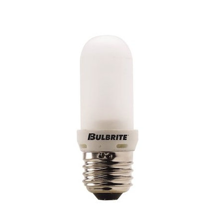 Bulbrite Mini 75w Equivalent T8 Medium Screw Base E26 in Frost Finish ...