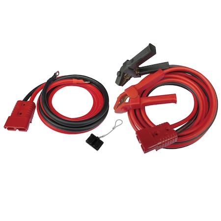 Bulldog Winch Booster Cable Set 20ft 2ga w/Quick Connects & 7.5ft truck ...