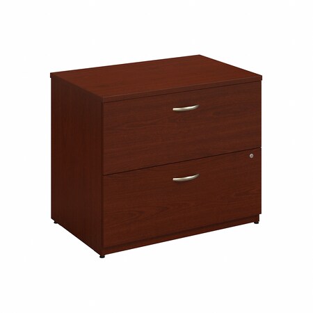 Bush Business Furniture Series C Lateral File Cabinet in Mahogany ...