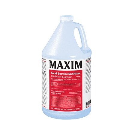 Midlab Inc. Maxim Food Service Sanitizer 1 Gallon No Scent DS494, 4PK ...