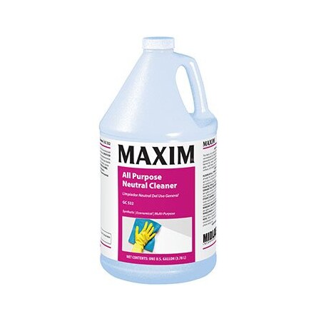 Midlab Maxim All Purpose Neutral Cleaner 1 Gallon, Sweet Scent, GC532 ...